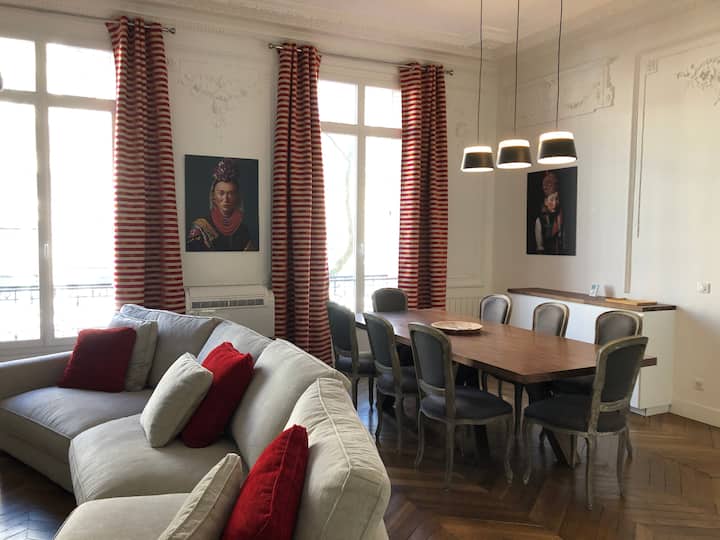 Bel Appartement Bourgeois Métro Marcel Sembat - Boulogne-Billancourt