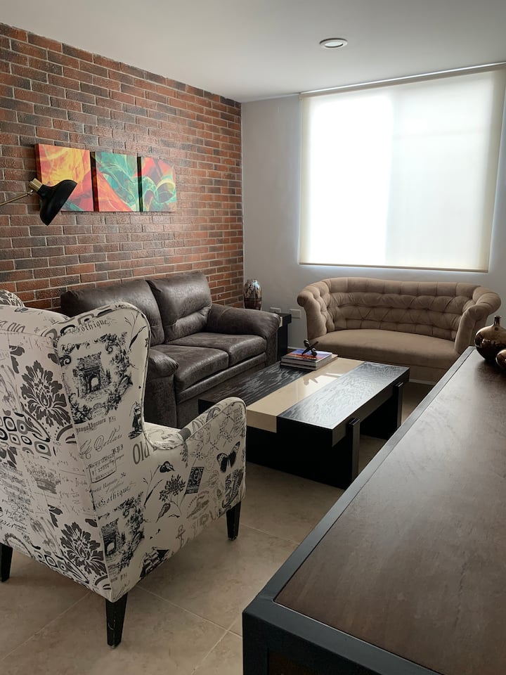 Modern Style Condo 3 Beds Near Angelopolis. - Puebla