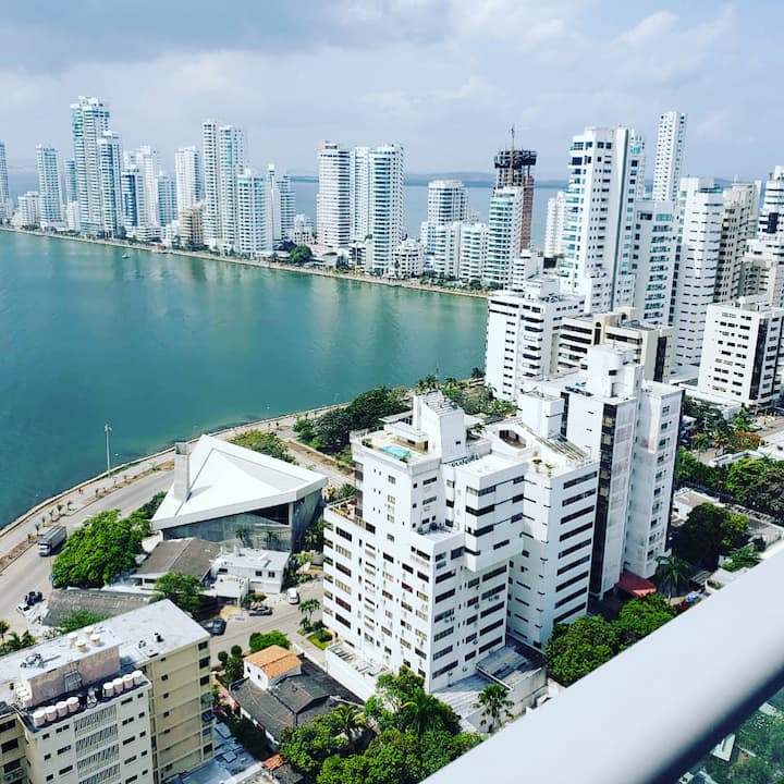 Oma-new |Great Views | Fully Equipped 3bd - Cartagena