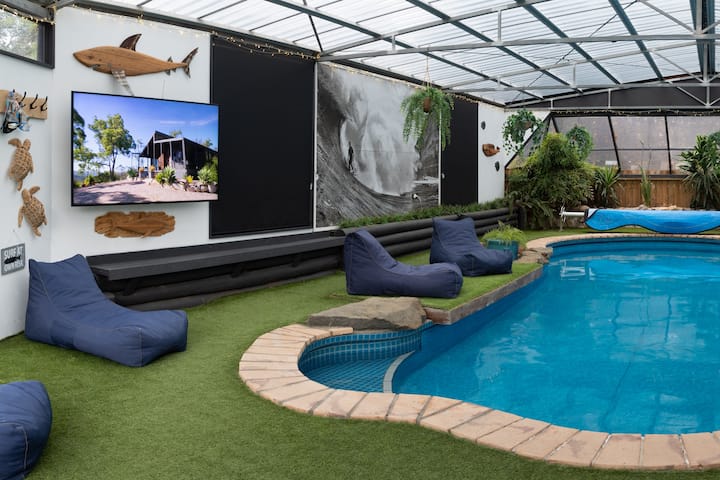 Rural Getaway: Alpacas, Pool, Hot Tub, Gym, Tennis - 塔斯馬尼亞州