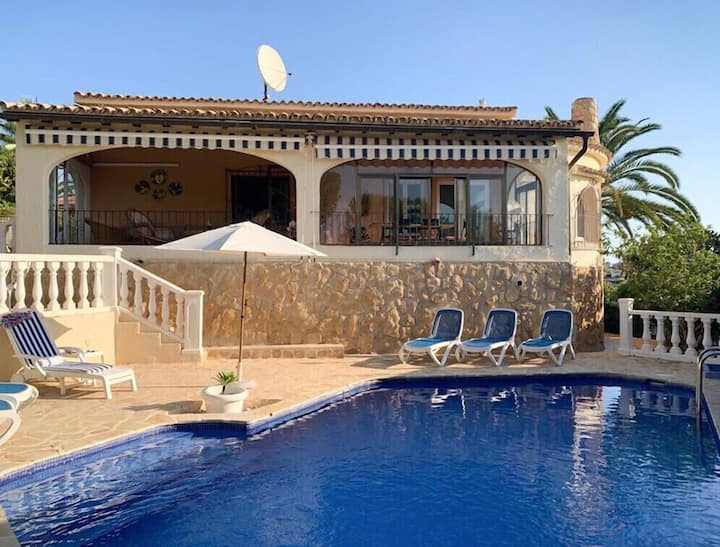 De Lujo De Tres Dormitorios Separados Villa - Piscina Privada Y Barbacoa Terraza - Cumbre del Sol