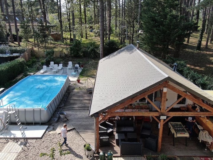 Belle Villa Avec Piscine Sauna Jacuzzi Proche Mer - Quend Plage