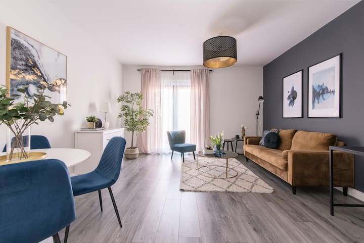 1 Bed Queen's Terrace Manchester Free Parking C4 - Salford