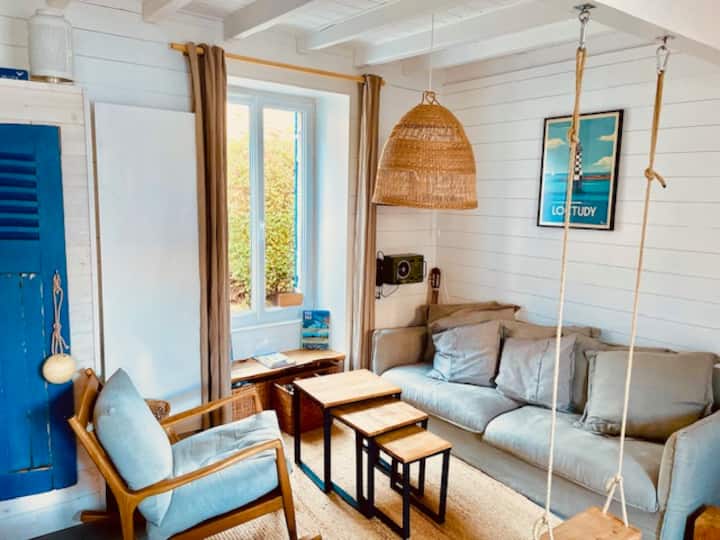 Maison De Pêcheur Avec Terrasse - Pont-l'Abbé