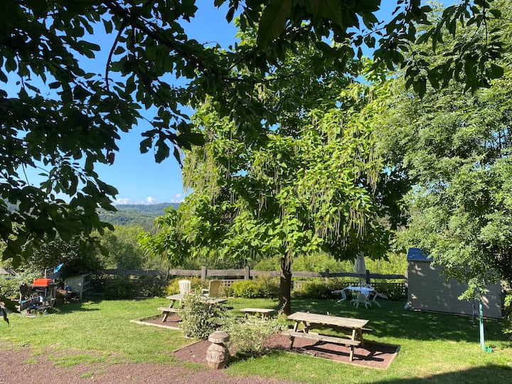 Belle Vue Dégagée, Jardin Partagé Ombragé. - Saint-Nectaire