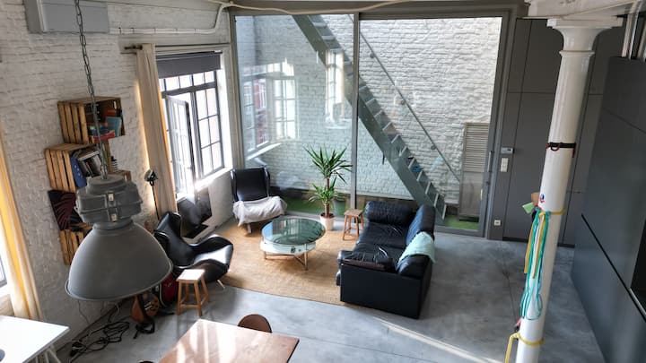Penthouse Loft - Rooftop Sauna - Evere