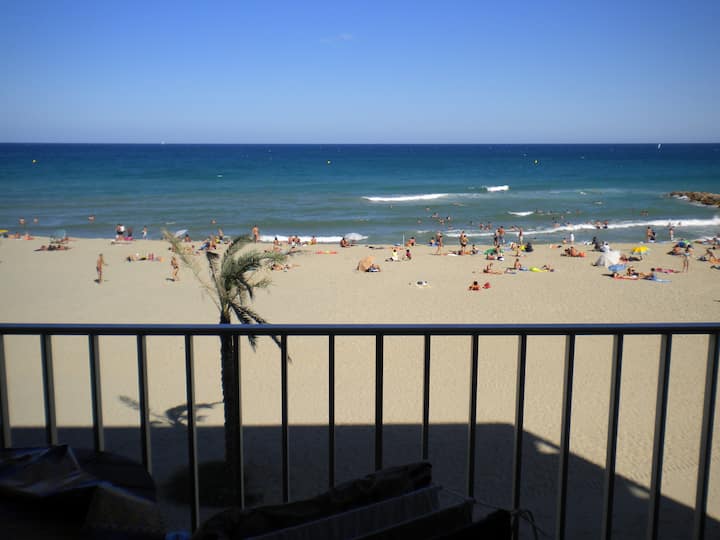 T2, Front De Mer, Plage Centrale, Parking Gratuit - Saint-Cyprien