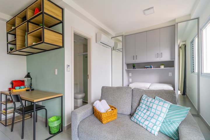 Spectacular View In A Modern Studio - São José dos Campos