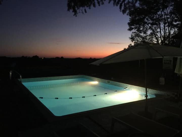 Charente Farmhouse Beautiful Views Private Pool - La Péruse