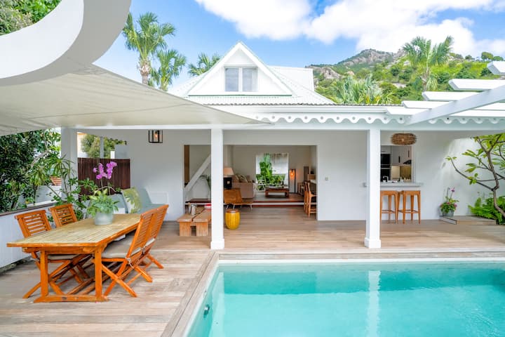 Villa Paradise, Jardin Tropical Et Piscine Privée - Saint Barthélemy