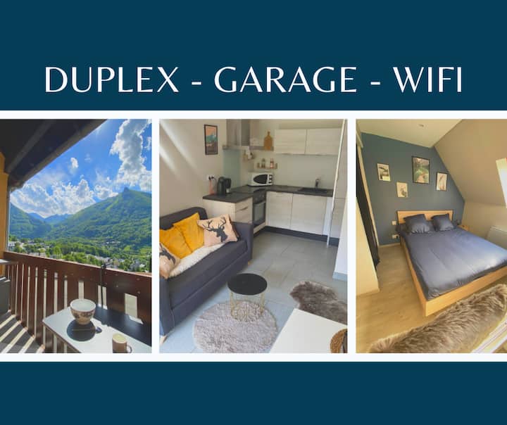 Vue Montagne Exceptionnel, Duplex Et Garage. - Cauterets