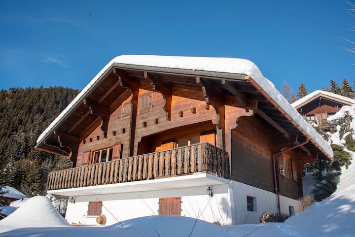 Joli Chalet, Magnifique Vue - Gryon