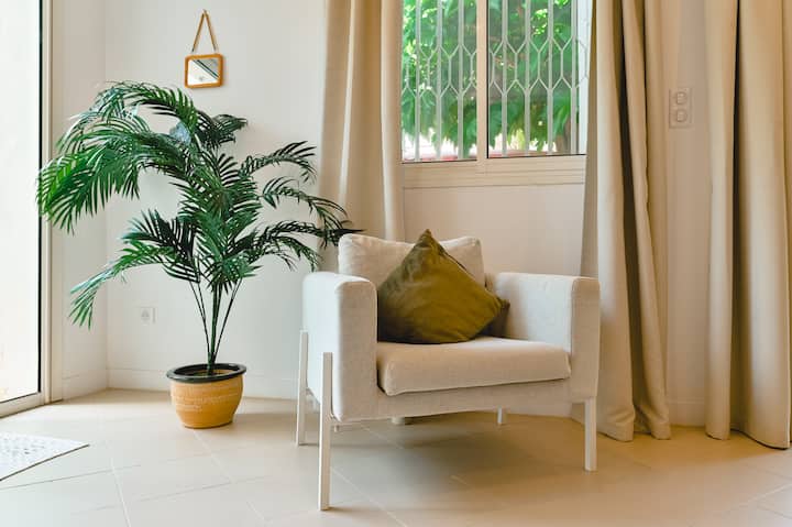 Appartement - Jardin Privatif à 5mn Des Plages - Ajaccio