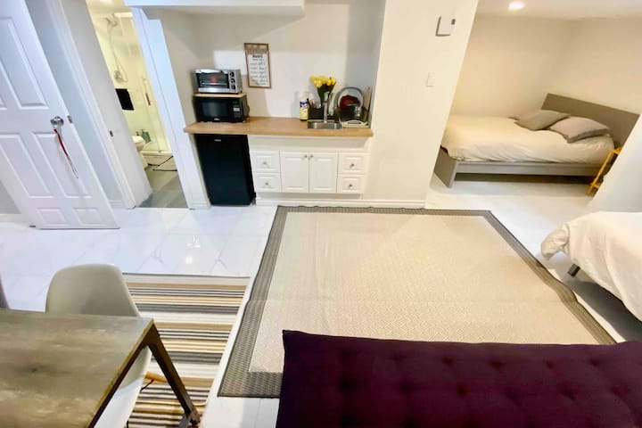 Salle De Bain Privée Chambre Cuisinette Salon Tv - 가티노