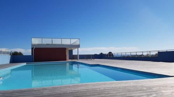 03b T1 Cabine, Terrasse,garage,piscine,plage 400 M - Plage du Lavandou