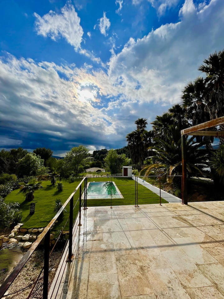 Gite T4 Au Pieds Des Collines Avec Piscine - Aubagne