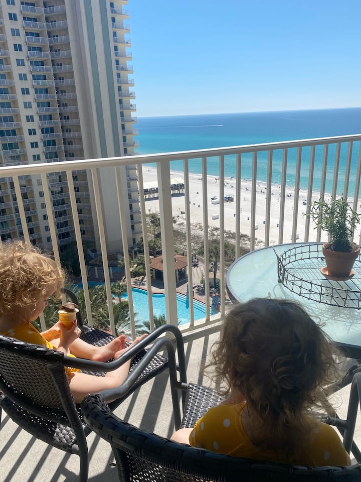 Ocean Front; Updated; Heated Indoor Pool; Hot Tub - Panama City Beach, FL