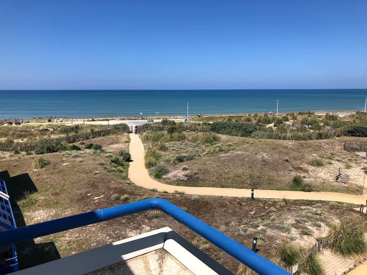 Appartement T3 Vue Exceptionnelle Océan Et Piscine - Lacanau Océan