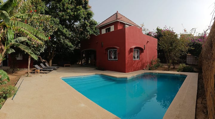 Charmante Villa Au Cœur De Saly Portudal - Senegal