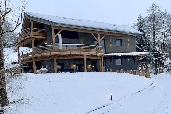 Chalet D'exception Grand Standing Sauna Jacuzzi - La Bresse
