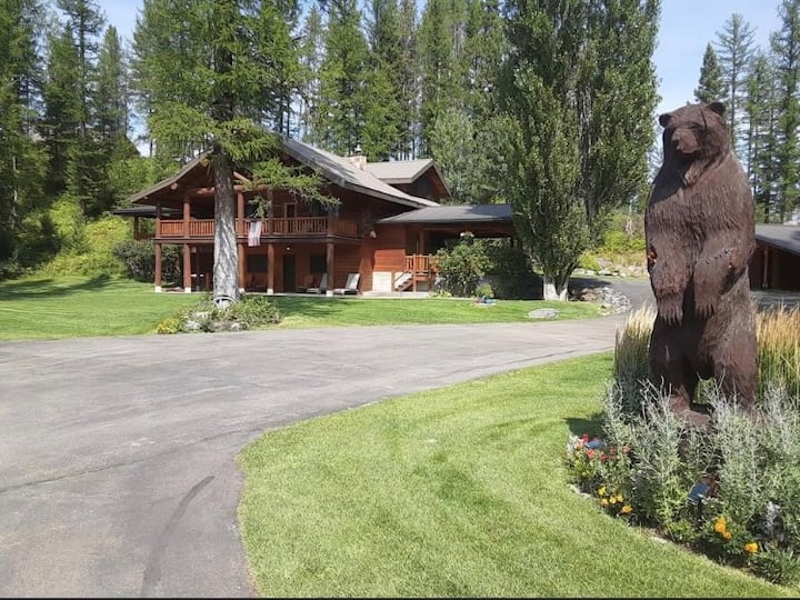 Beautiful Log Home Retreat On 8+a, 10 Min To Gnp - 冰川國家公園