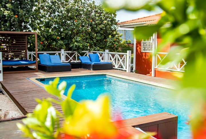 2br Suite W/private Yard & Bbq, Resort Jan Thiel-b - Curazao
