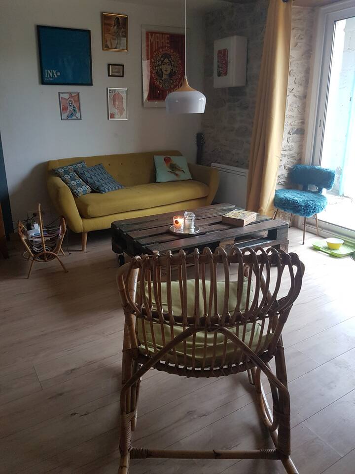 Chambre Privée 2 Personnes Salle D'eau Privative - Pénestin