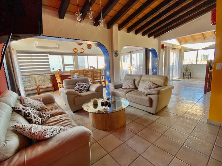 Brillasol. Magical Penthouse In Pv Centro - Puerto Vallarta