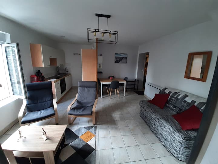 Appartement Au Centre D Elven Avec 1 Chambre - Questembert