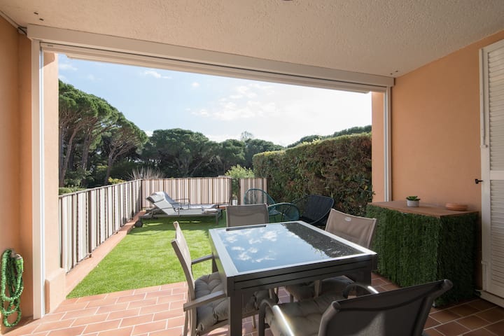 Studio Cabine Climatisé -4 Pers- Proche De La Mer - Plage de Pampelonne