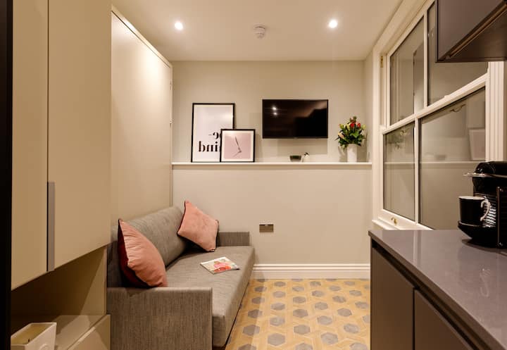 Stylish & Cosy Micro Studio In Prime Area-basement - Chelsea