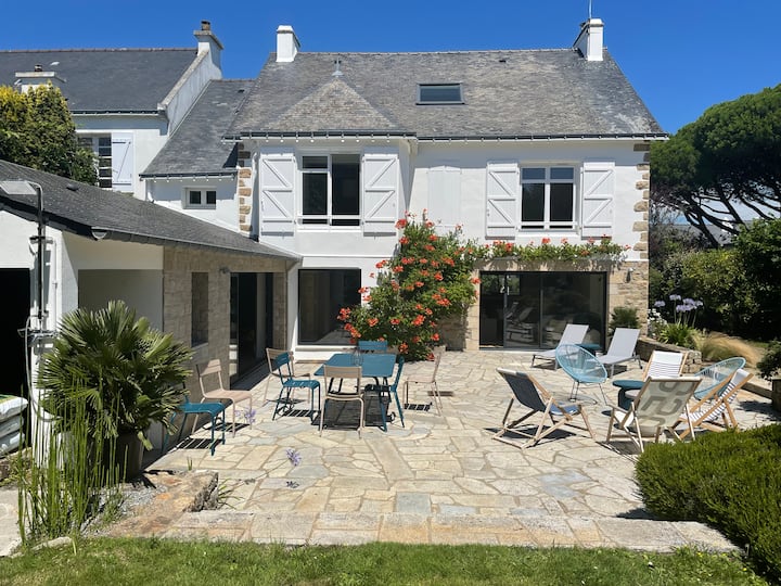 Grande Maison De Famille (16p) à 300m De La Mer - Belz