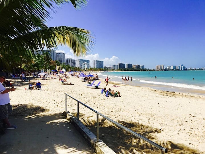 Isla Verde Direct Beach Access Condohotel Wparking - San Juan