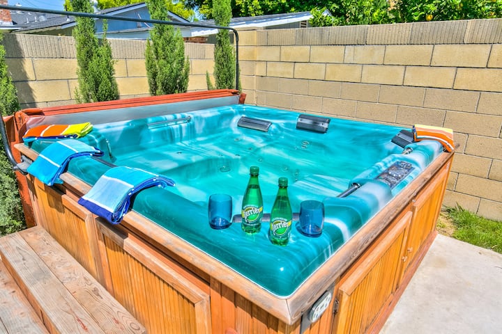 *Walk D'land*hottub+game Room*bbq - 애너하임