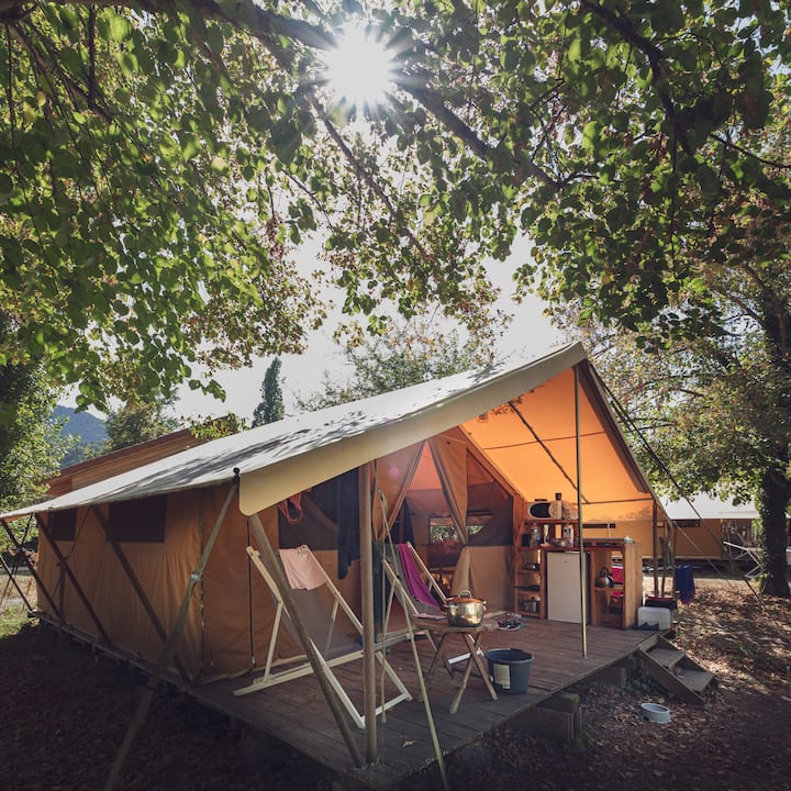 La Tente Canadienne De Cosycamp - Haute-Loire