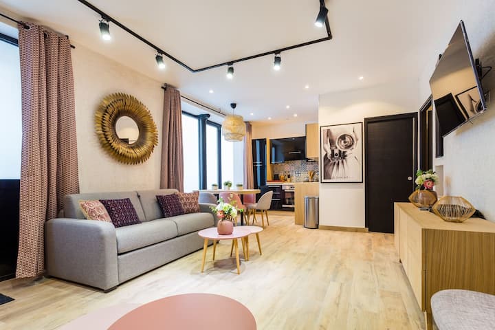 Gambetta/menilmontant : Charming Apartment 6p - Paris