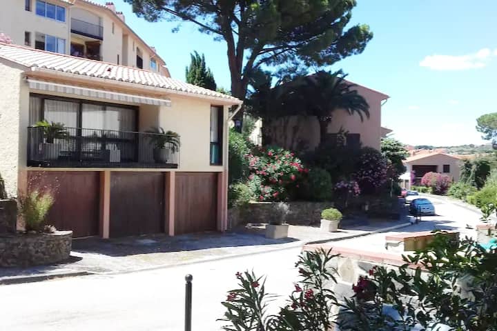 Bel Appartement 4*- Terrasse-garage-proche Plage - Collioure