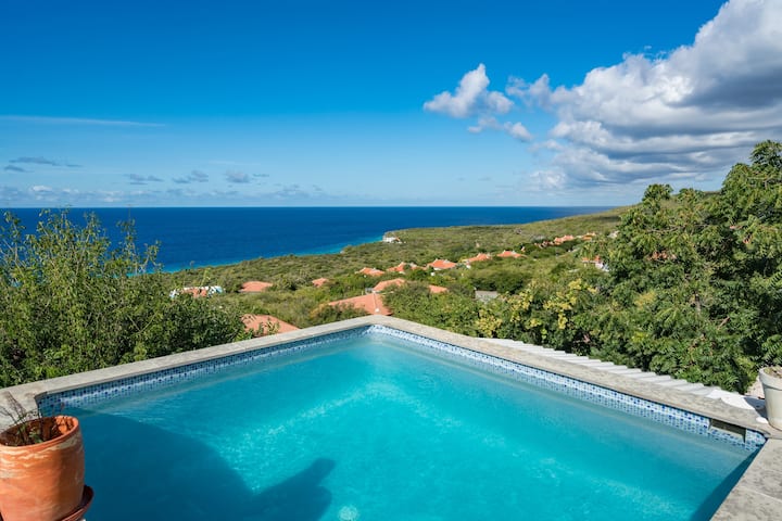 Casa Blau Blau - Pool And Seaview: Amazing Sunset - Curaçao