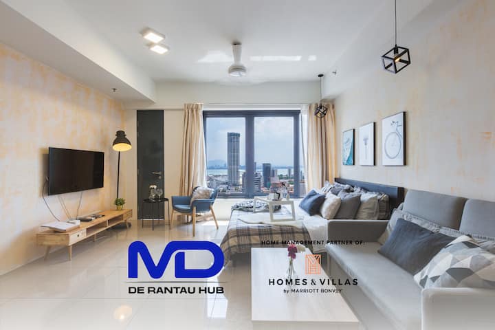 Komtar + City View Studio In Georgetown 乔治市光大海景套房 - ペナン島