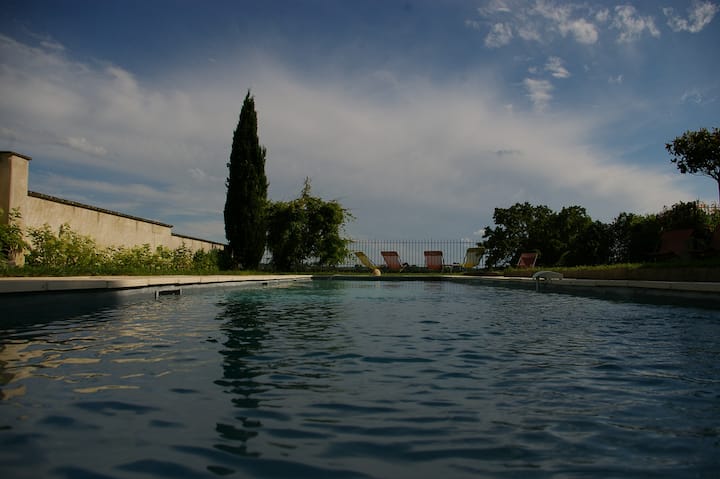 Maison Maître+16p Dombe/beaujo, Piscine/boul/sauna - Châtillon-sur-Chalaronne