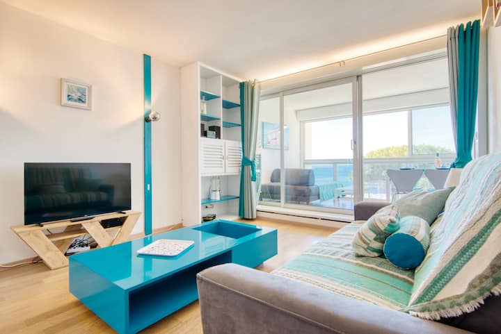 Bandol Athéna Port Vue Mer Pour 4 Personnes - Bandol