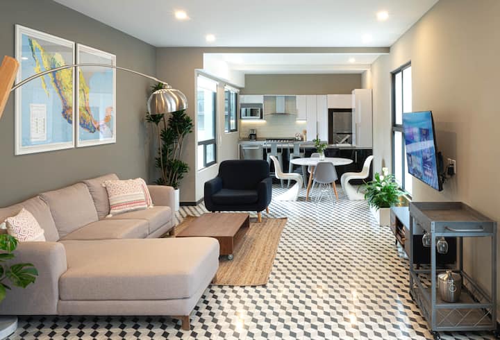 Roma Norte Best Stylish Apartment - Mexico City