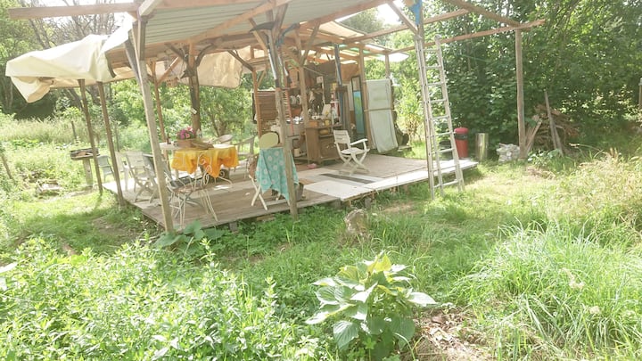 Camping Pirate Et Permacole, Tente Incluse - Bergerac