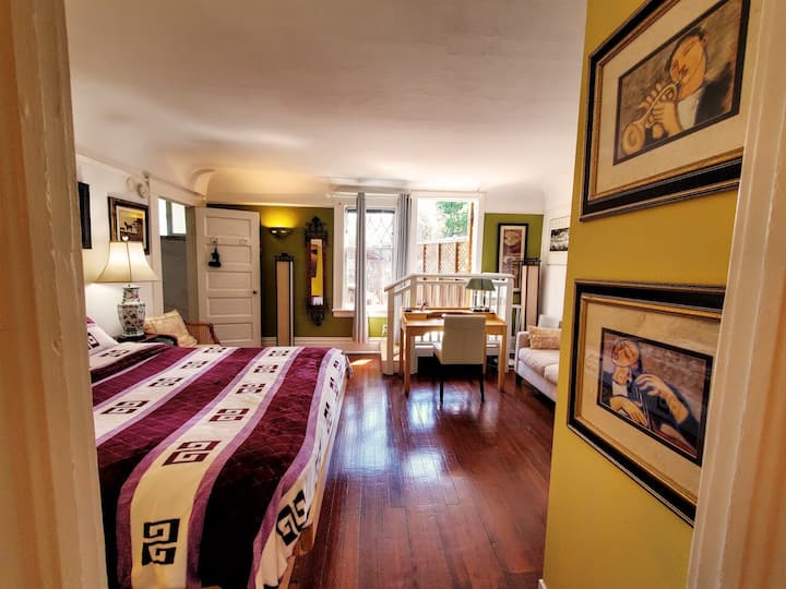 Cute 2nd Flr Elmwood Studio - 12 Min To Campus - Berkeley