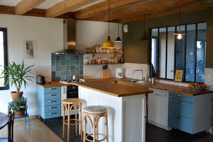 Grande Maison Avec Jardin à 10 Mn Des Plages - Auray