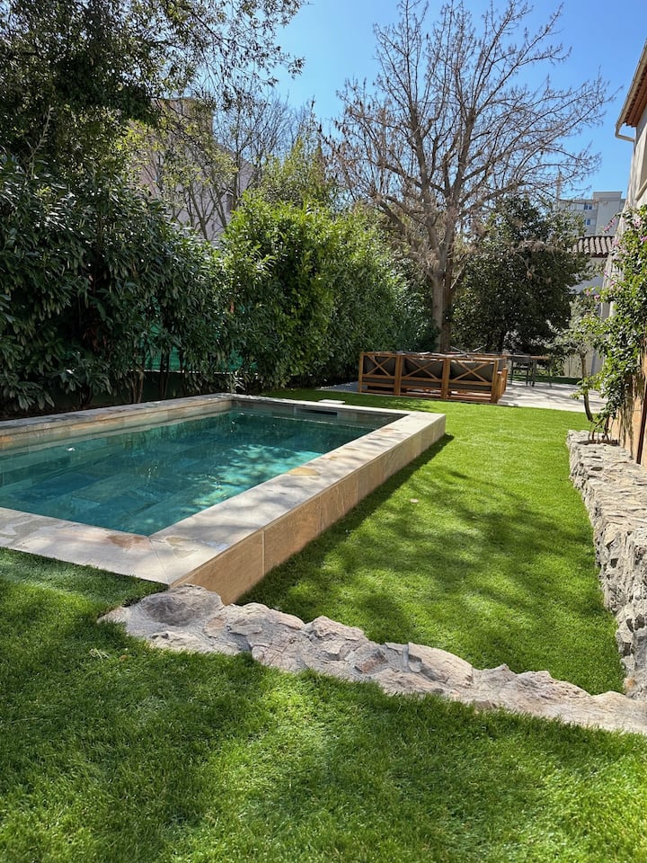 Quiet House In The Heart Of The Village Of Mazargues 7 Pers - Swimming Pool - Marselha