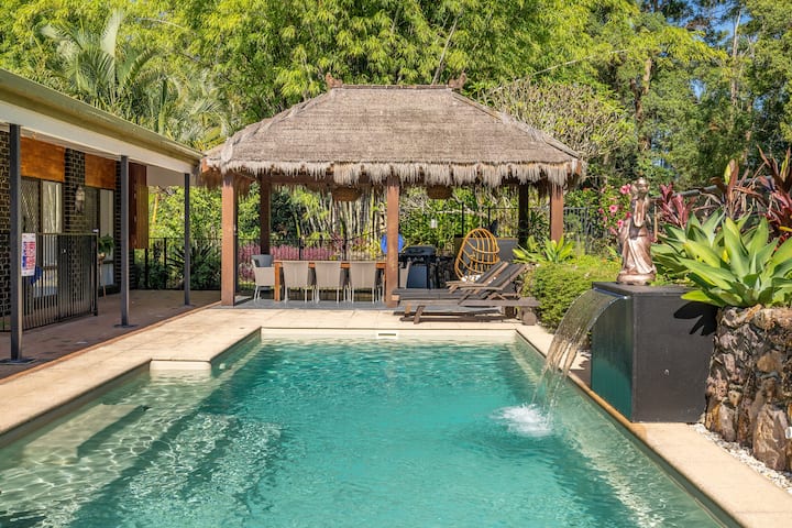 Bali-ahn.acreage 3-mins To Town.aircon.wifi.pool - Sunshine Coast