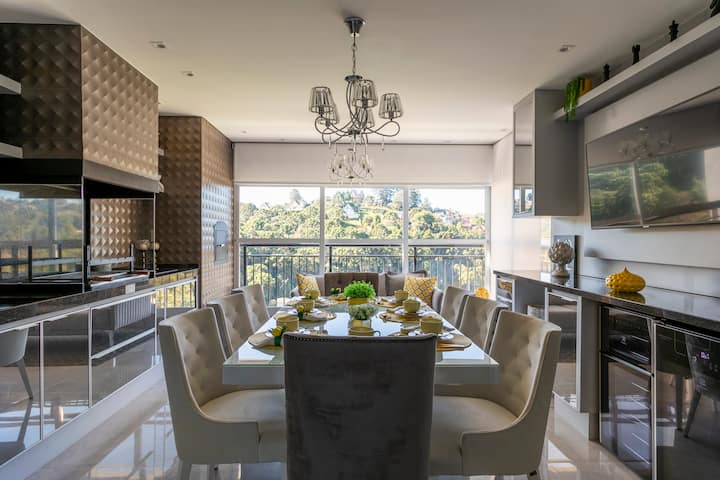 Lindo Apto, ÓTima Localização, Lazer Completo - Campos do Jordão