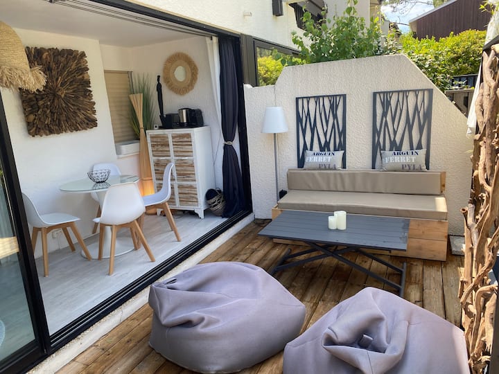 Appartement Avec Terrasse Piscine Et Plage à 200 M - Cap Ferret