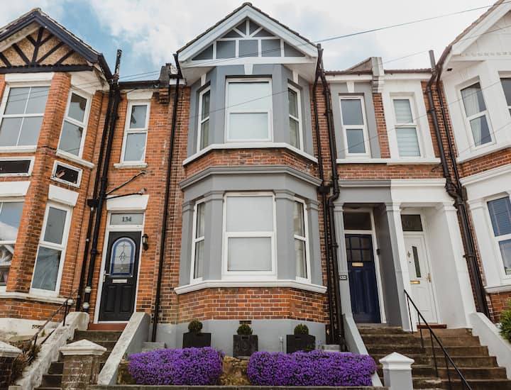 Edwardian House Hastings Free Parking Dog Friendly - Hastings